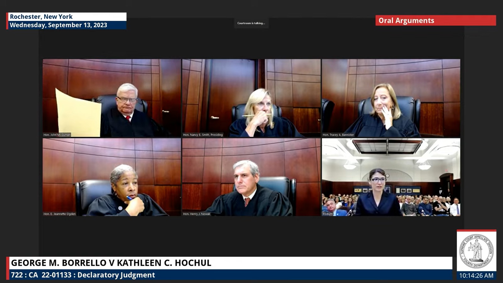 Arguments Held In Borrello Lawsuit | News, Sports, Jobs - Post Journal